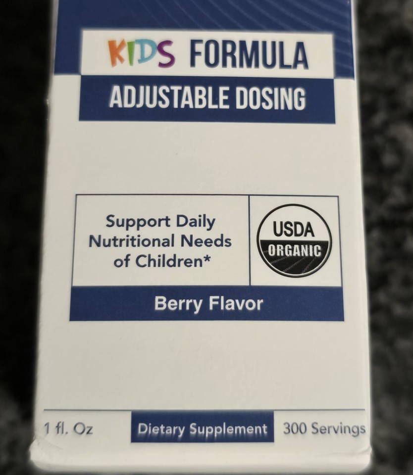 Organic Kids Methylfolate + Methyl B12 Cofactor - Organic Berry Flavor ...