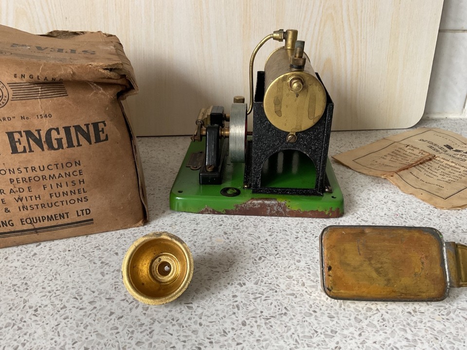 Vintage Steam Engine, with box & instructions, Model S.E.L Standard ...