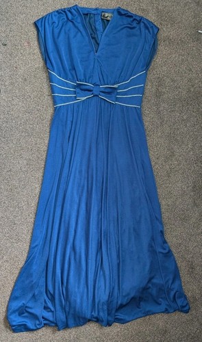 Vintage Yvette Creation A La Mode Paris Evening Maxi Dress EU 44 | eBay