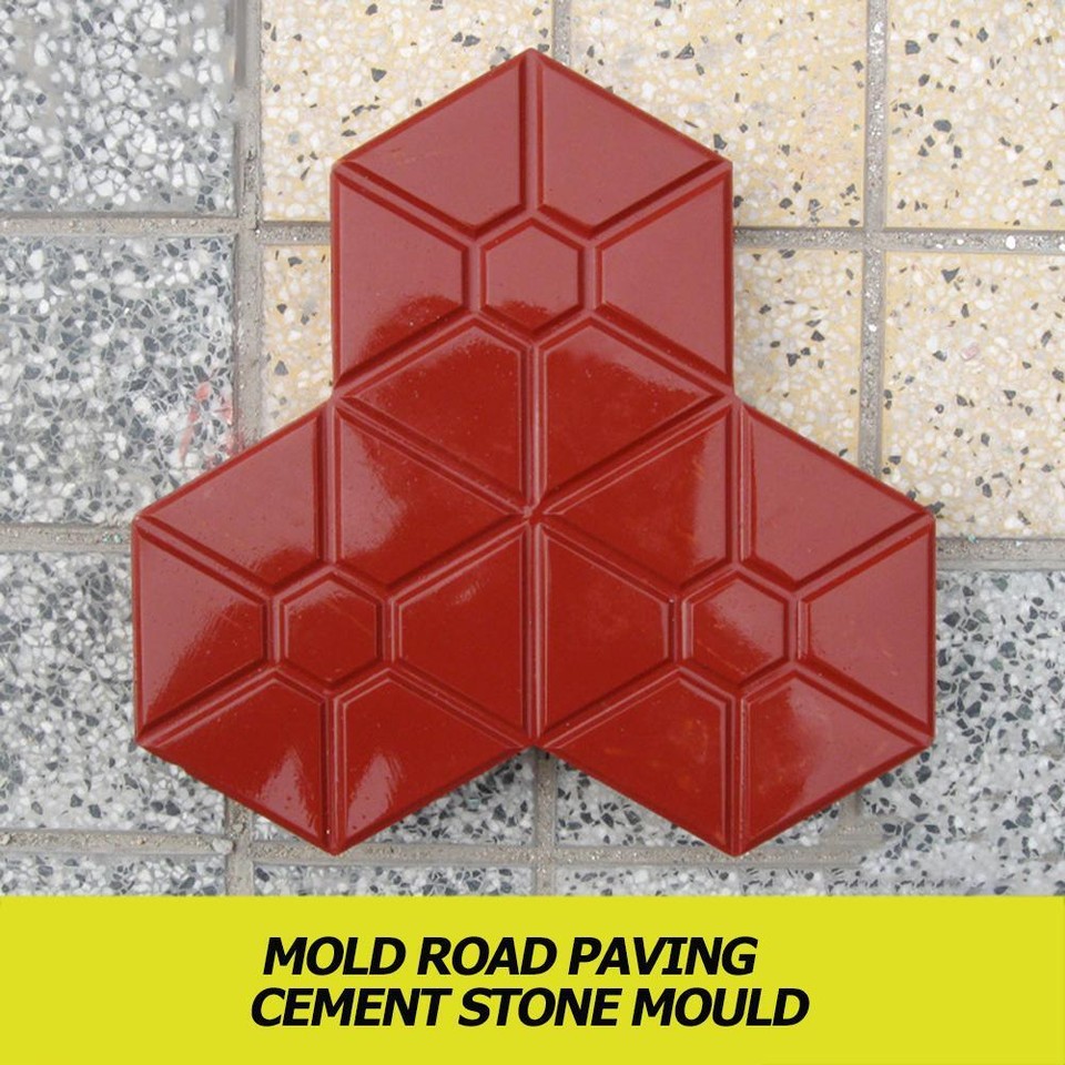 DIY Garden Yard Road Hexagon Pavement Mold Path Cement Brick Road Concrete Mould | eBay