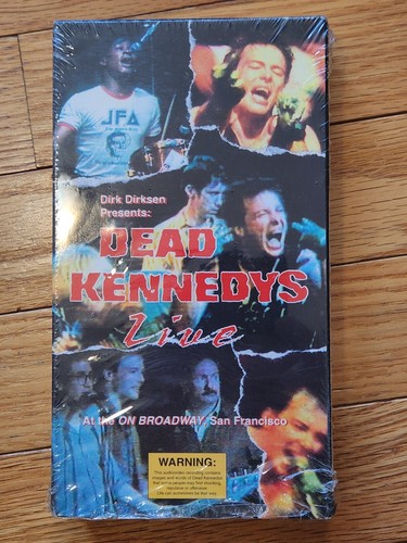 Dead Kennedys Live Dirk Dirksen Presents At The On Broadway San ...