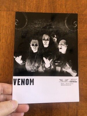 Venom Metal Group Very Rare 5X7 Press Photo - Nuclear Blast | eBay