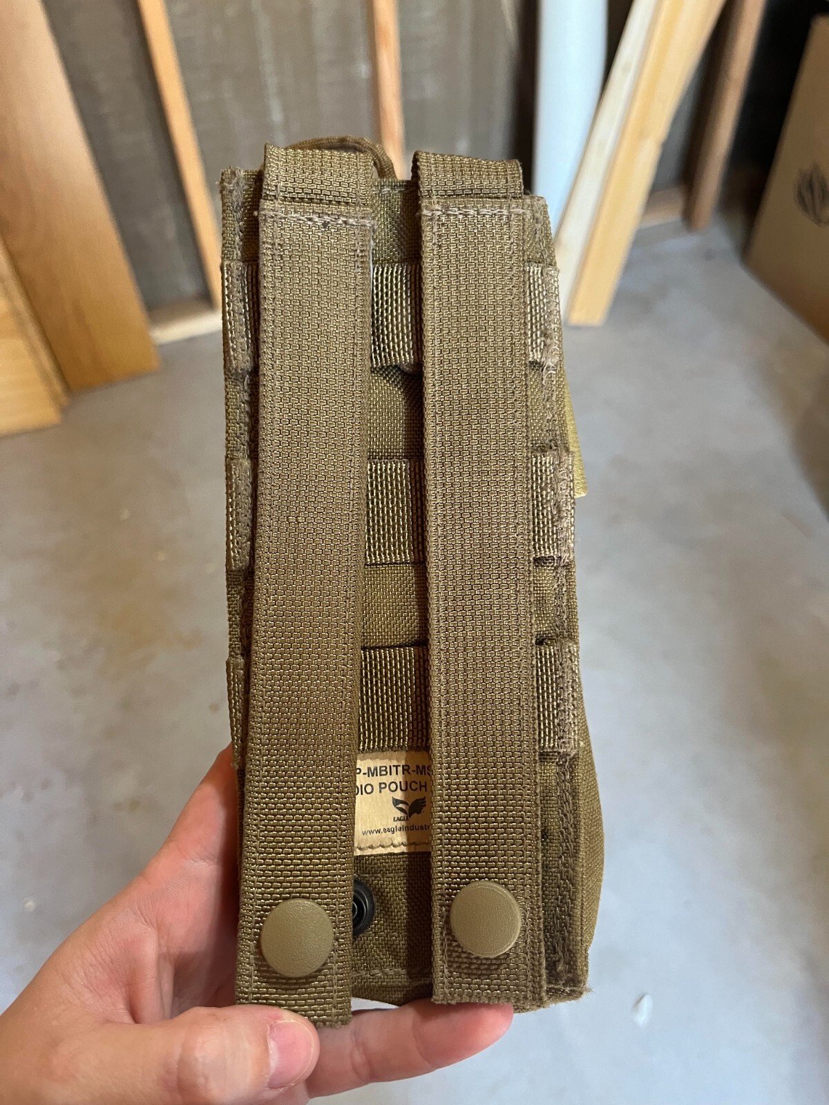 Eagle Industries MBITR Radio Pouch RP-MBITR-MS-COY Coyote Brown Tan | eBay