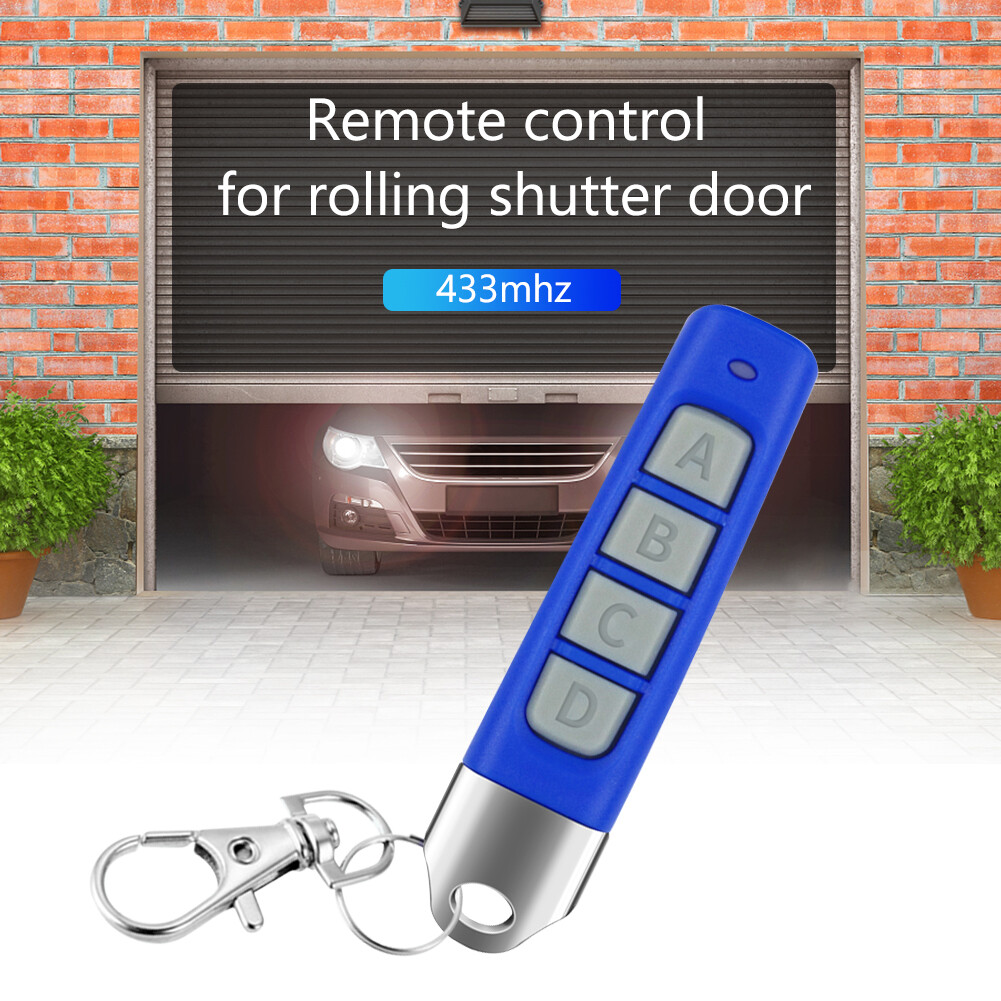 433MHz Cloning Code 4 Keys Garage Gate Door Copy Remote Control (1pc ...