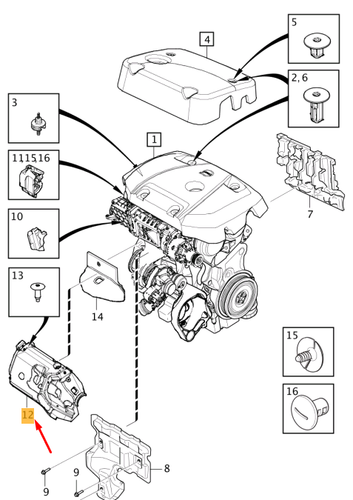 VOLVO V60 MK1 Capot moteur Isolation phonique 31368635 NEUF ORIGINE | eBay