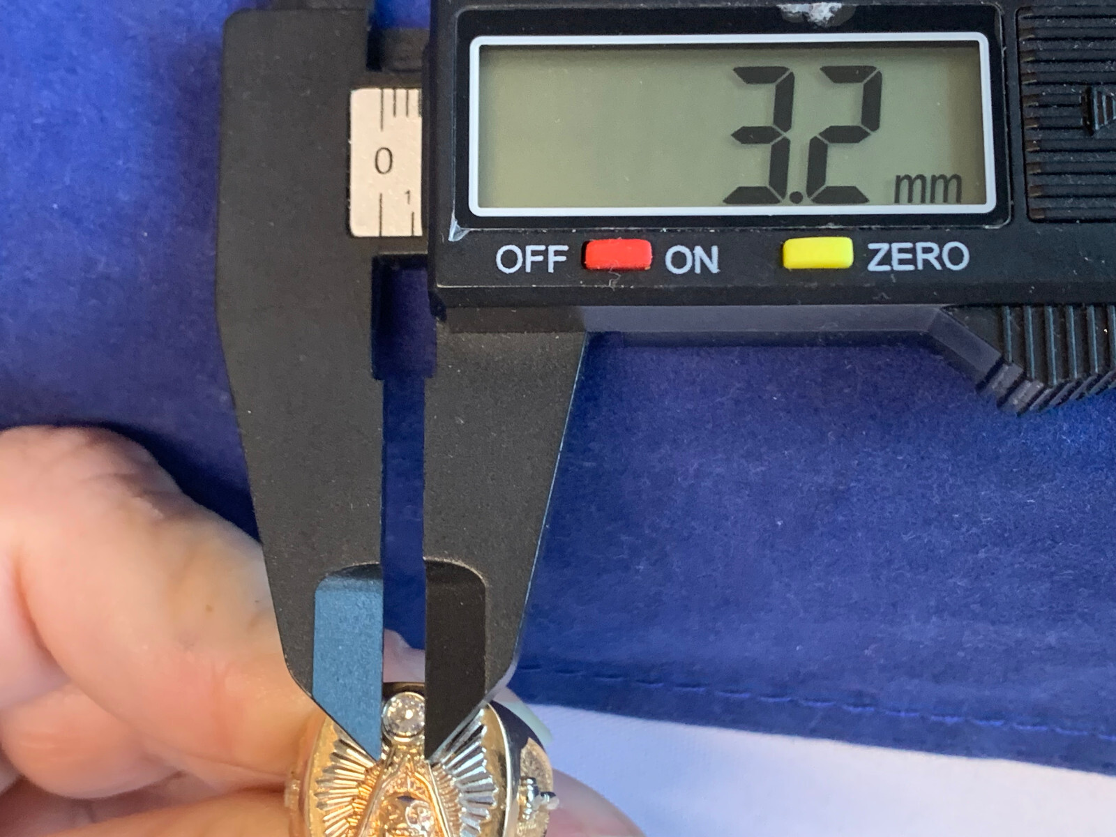 Vtg 14k Gold Diamond Masonic Worshipful Master Ring 14.28g Fine Jewelry ...