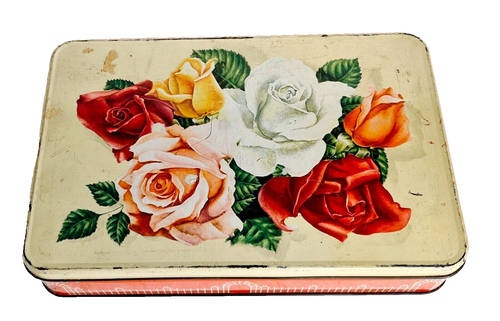 Old Vintage 1960's GRIFFITH SWEETS Melbourne Metal Candy TIN Storage ...