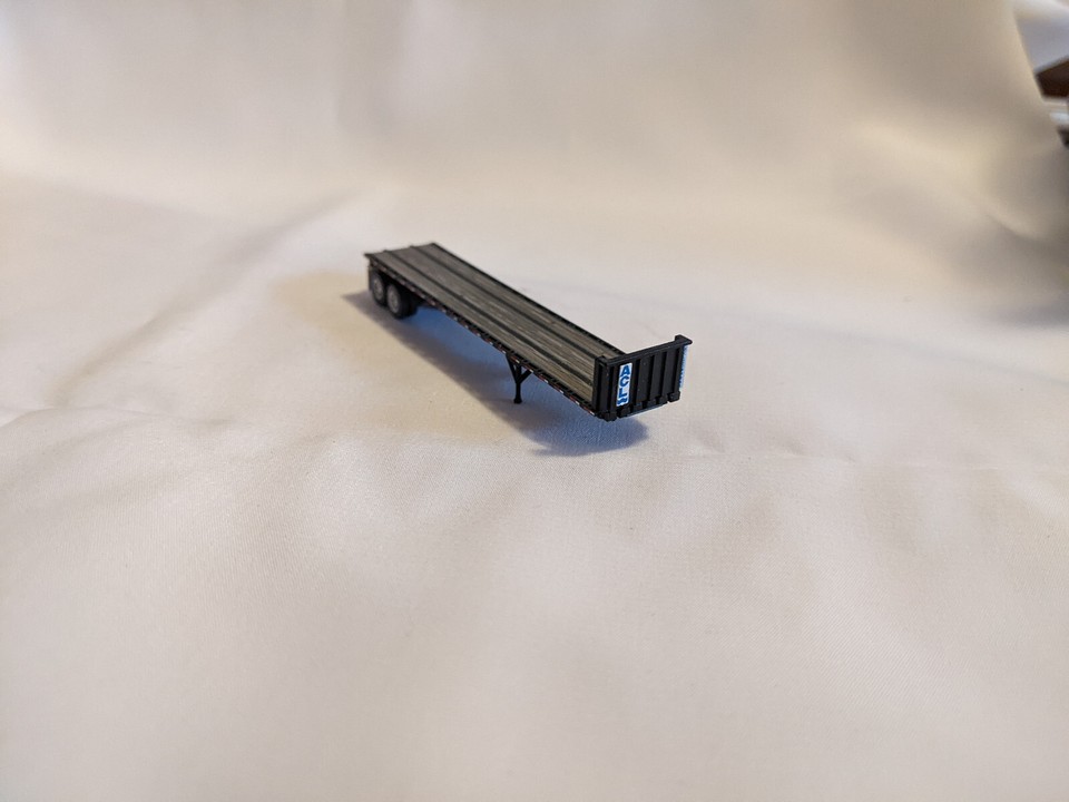 N Scale Trainworx 40' Flat Bed Trailer ACL (Rare Item) | eBay