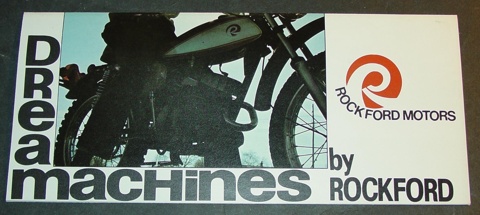 VINTAGE ROCKFORD MOTORCYCLE CHIBI, TAKA, & TORA SALES BROCHURE NICE ...