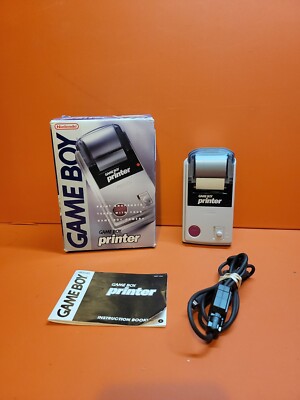 Genuine Nintendo GameBoy Printer in Original Box ~ MGB-007 ~ Read ...