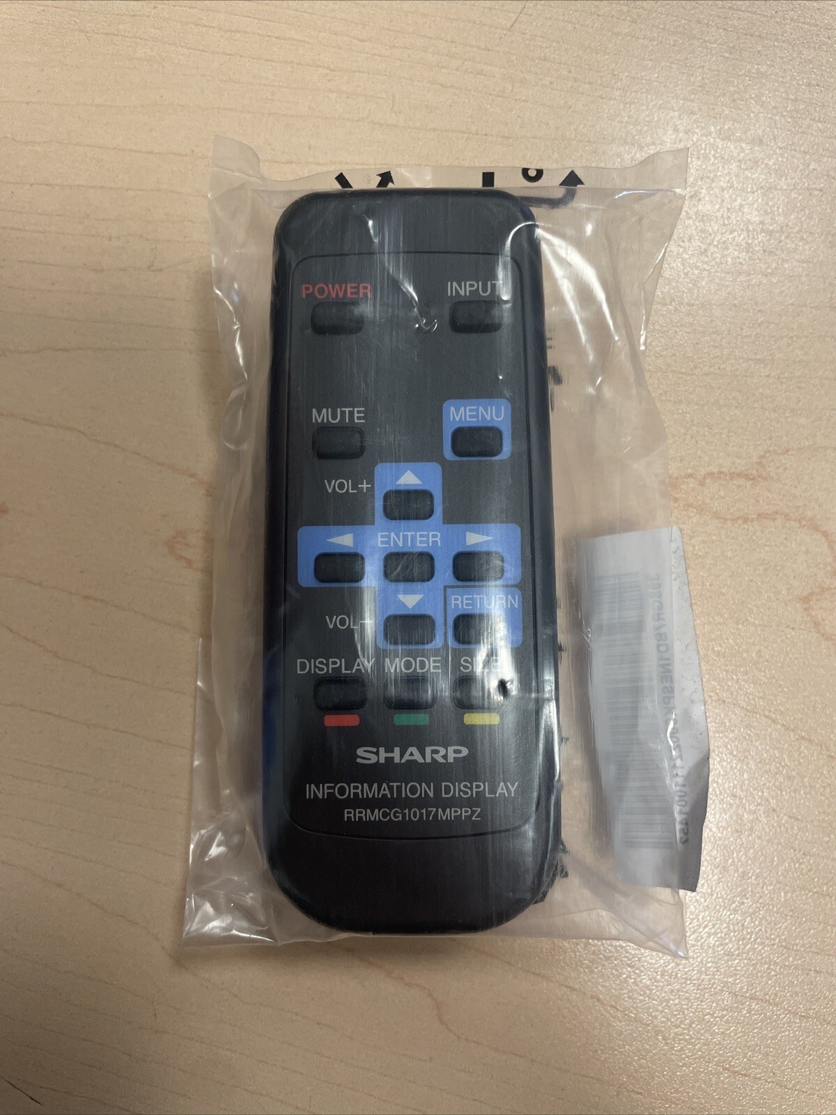 NOB Sharp RRMCG1017MPPZ Remote Control - Black for sale online | eBay
