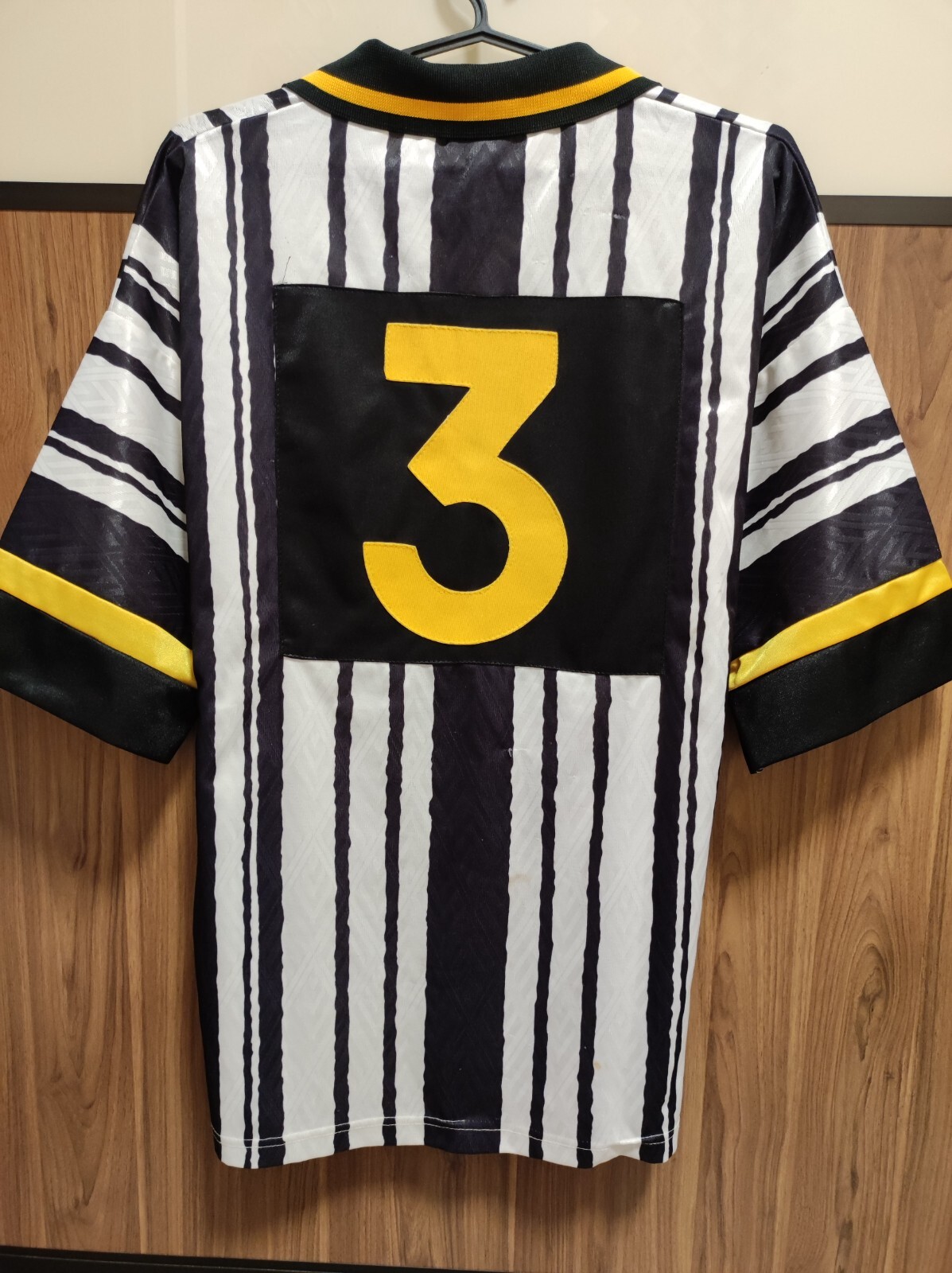 Size L Notts County 1993-1994 home football shirt jersey #3 | eBay UK