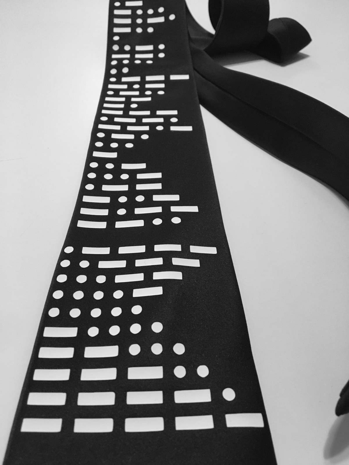Morse Code Necktie, Super Cool And Nerdy | eBay