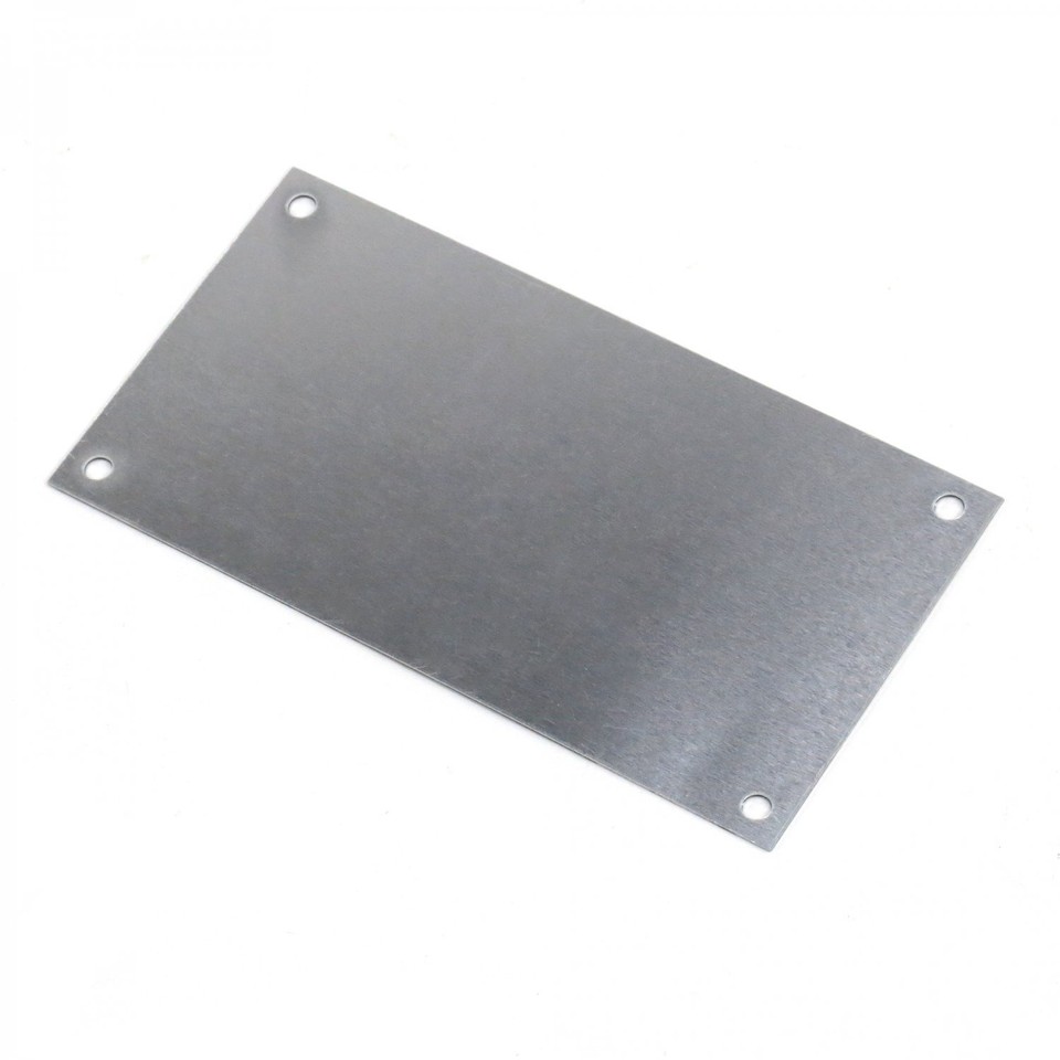 Blank Data ID identification Serial Number Plate Tag 5.5" x 3.5" Ford ...