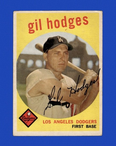 1959 Topps Set-Break #270 Gil Hodges VG-VGEX (crease) *GMCARDS* | eBay