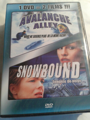 Avalanche Alley et Snowbound. 1 DVD / 2 Films.Neuf sous cello. | eBay