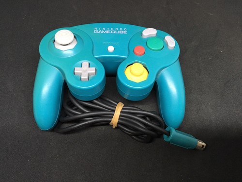 *Rare* Blue/Green GameCube Japan Imported Controller *USA Seller* OEM ...