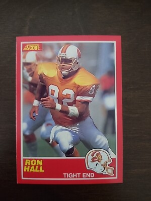 1989 Score Football Card Ron Hall #126 | eBay