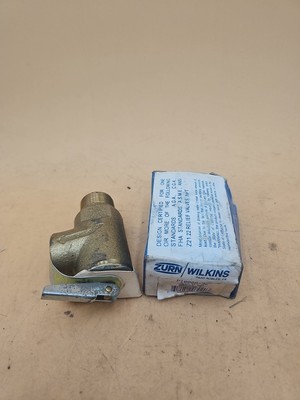 Zurn Wilkins P1000A-30 Pressure-Only Safety Relief Valve - Lead-Free | eBay