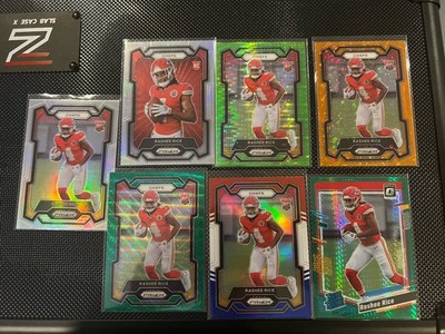 Rashee Rice Prism And Optic Rookies 7 Card Lot | eBay