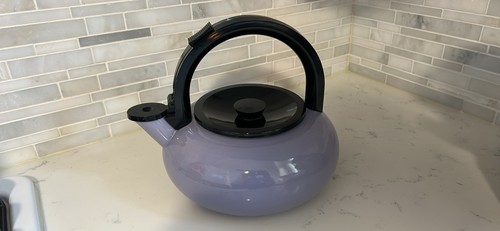 Vintage Ultimo Copco Enamel Teapot Purple NEW Never Used | eBay