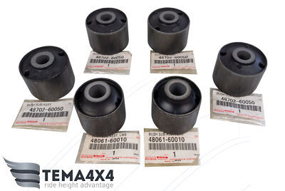 Genuine OEM FRONT CONTROL ARM BUSHES for Toyota FJ80 Lexux LX450 48702 ...