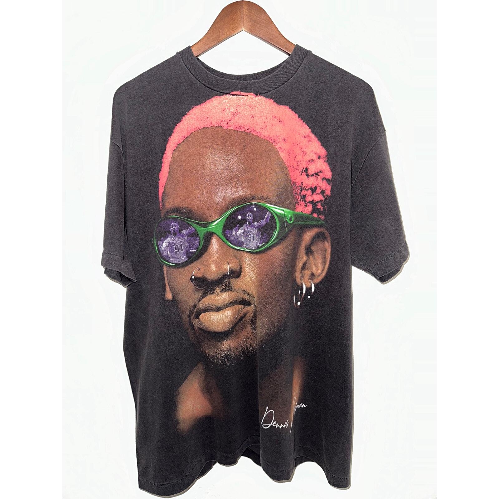 Dennis Rodman Rare Vintage Reprint Single Stitch T-sh… - Gem