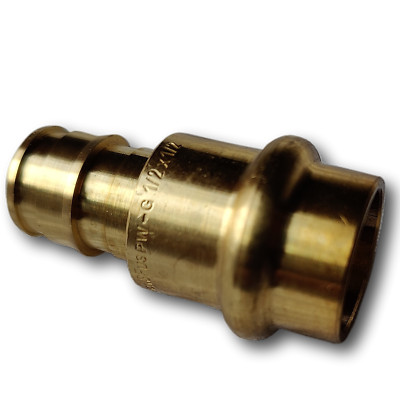 25 Pack XFITTING 1/2" Press x Pex A Coupling, Propress Coupling, Lead ...