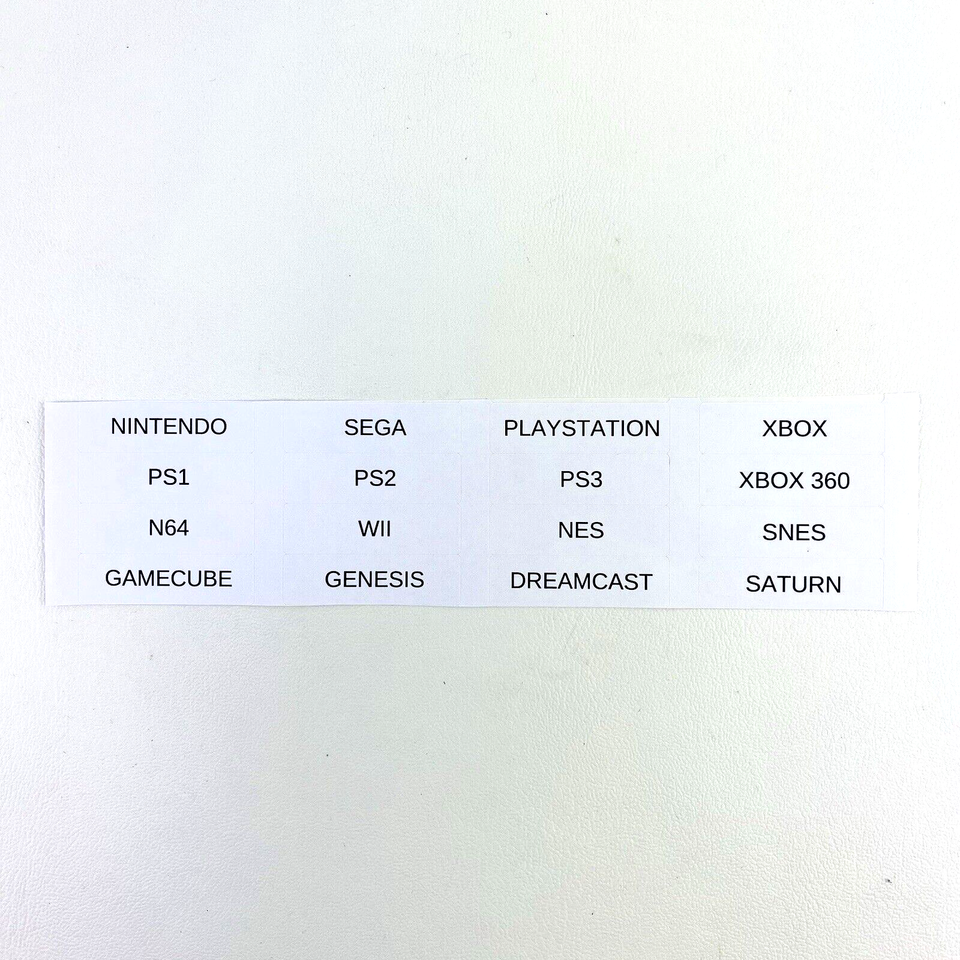 Video Game Selector Switcher 8 Way RCA AV Composite Retro Gaming PS1 ...