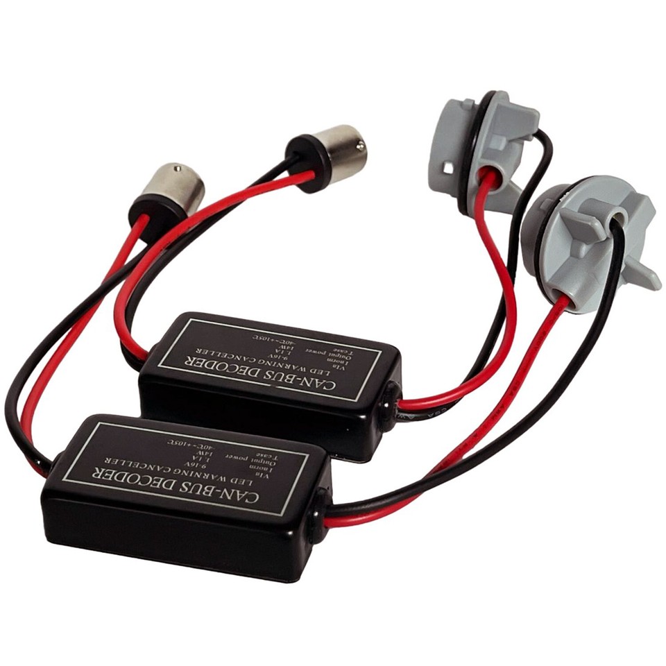 1156 LED Decoder Resistor Dash Error Canceller Fix Turn Signal Fast ...