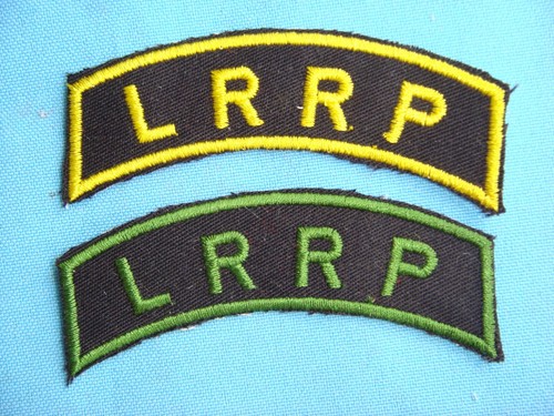 VIETNAM WAR 2 TAB PATCHES " LRRP " | eBay