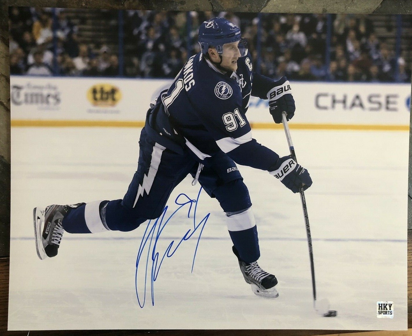 Steven Stamkos Tampa Bay Lightning Autographed Signed 11x14 Photo | eBay