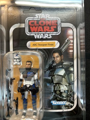 Star Wars The Clone Wars ARC Trooper Fives Action Figure TVC 172 ...