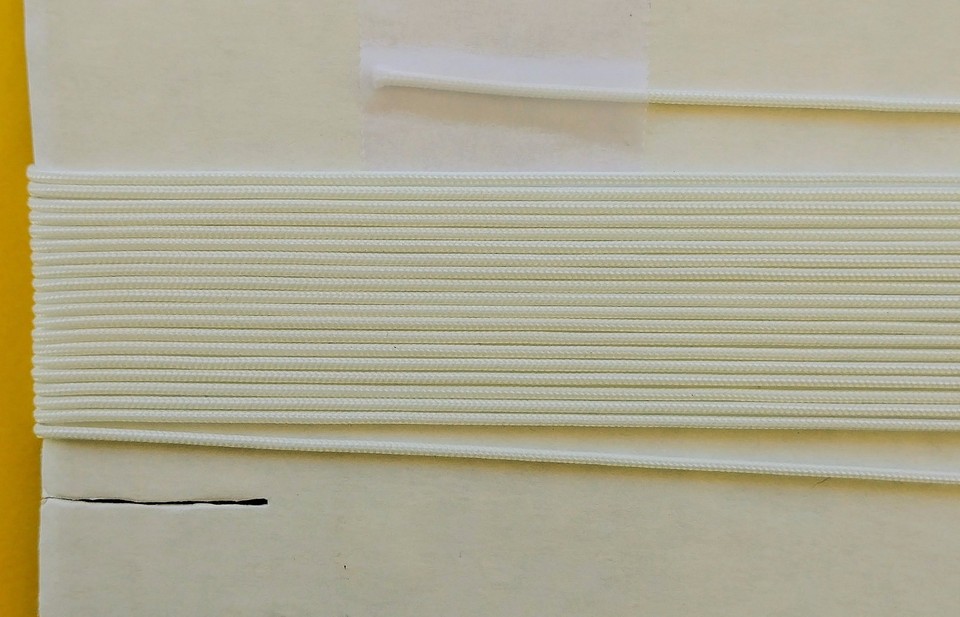 25-Ft Braided Dial String Vintage Radios Clock Weight Cord 0.040" (1 ...