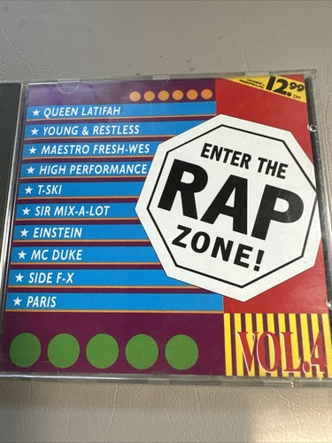 Enter The Rap Zone! Vol. 4 CD | eBay