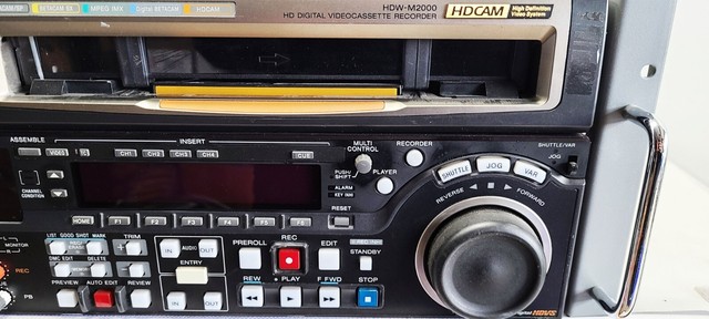Sony HDW-M2000 HDCAM Multiple Format Digital Recorder for sale online ...