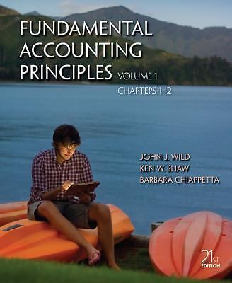 Fundamental Accounting Principles Vol. 1 by Barbara Chiappetta, Ken W ...