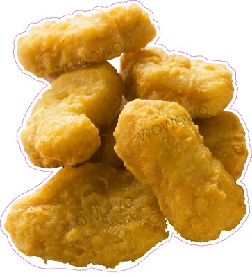 Catering van unit sticker Chicken Nuggets trailer decal food mobile ...