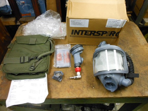 Interspiro SCBA Mask Kit CW 96038-01 $900 retail NEW | eBay.de