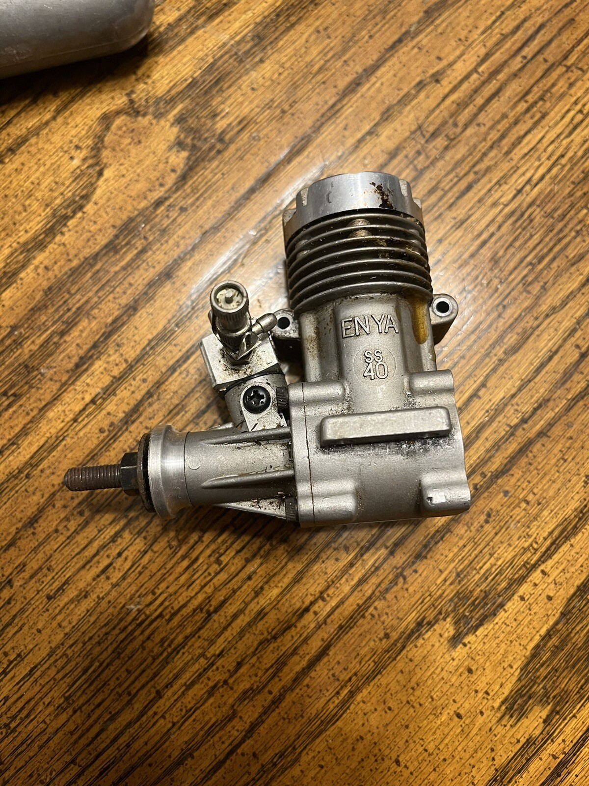 Vintage Made In Japan ENYA SS 40 Control Line RC Airplane Engine With ...