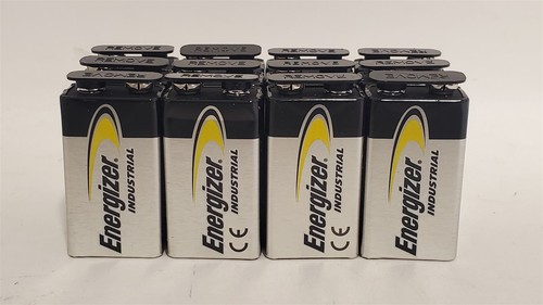 Energizer EN22 Industrial Alkaline Batteries, 9V, 12, Expires 12/2030 ...