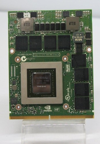 HP Dell M6600 M6700 Series 4GB GDDR5 NVIDIA N14E-Q3-A2 Quadro K4000M ...
