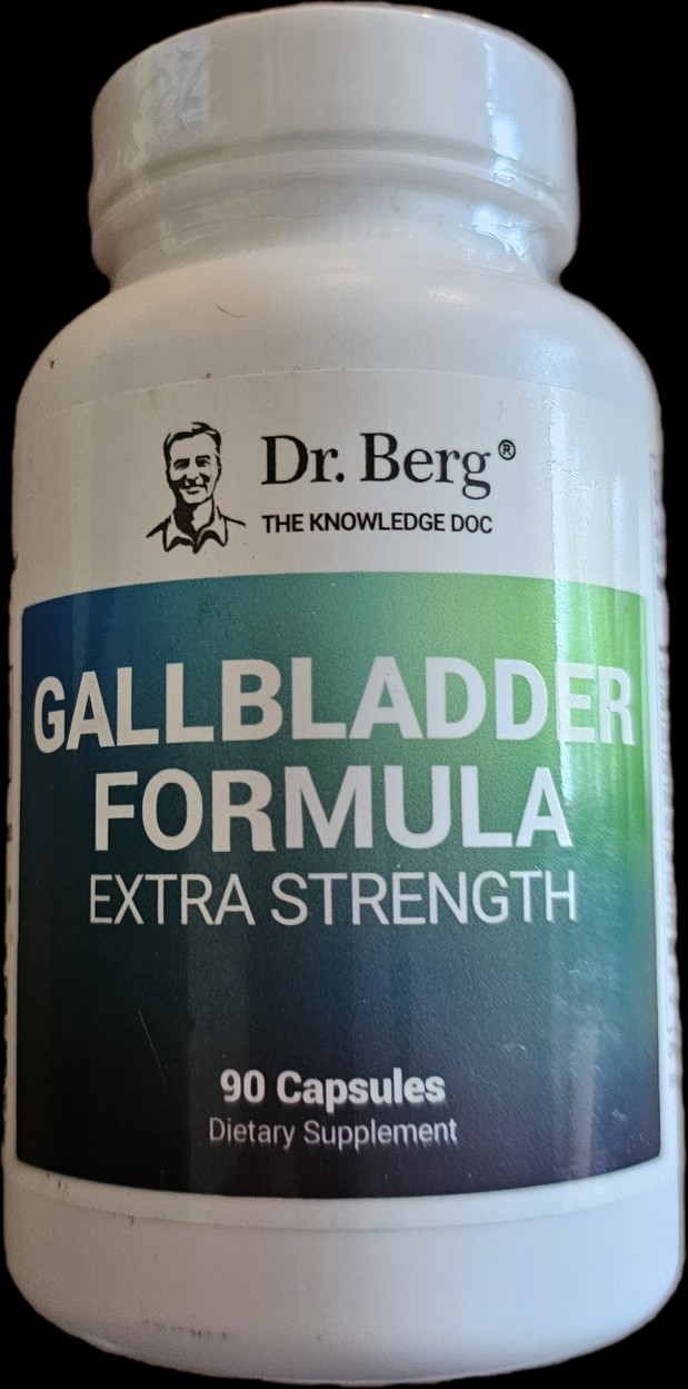 Dr. Berg Gallbladder Formula Extra Strength 90 Capsules Exp 5/26 Free ...