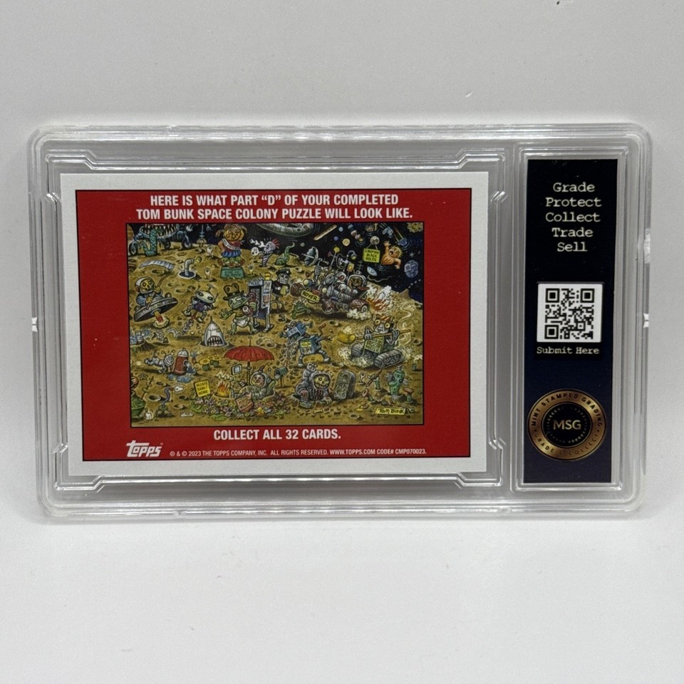 40b Met Rosie BLACK Hole parallel Garbage Pail Kids Intergoolactic Card ...