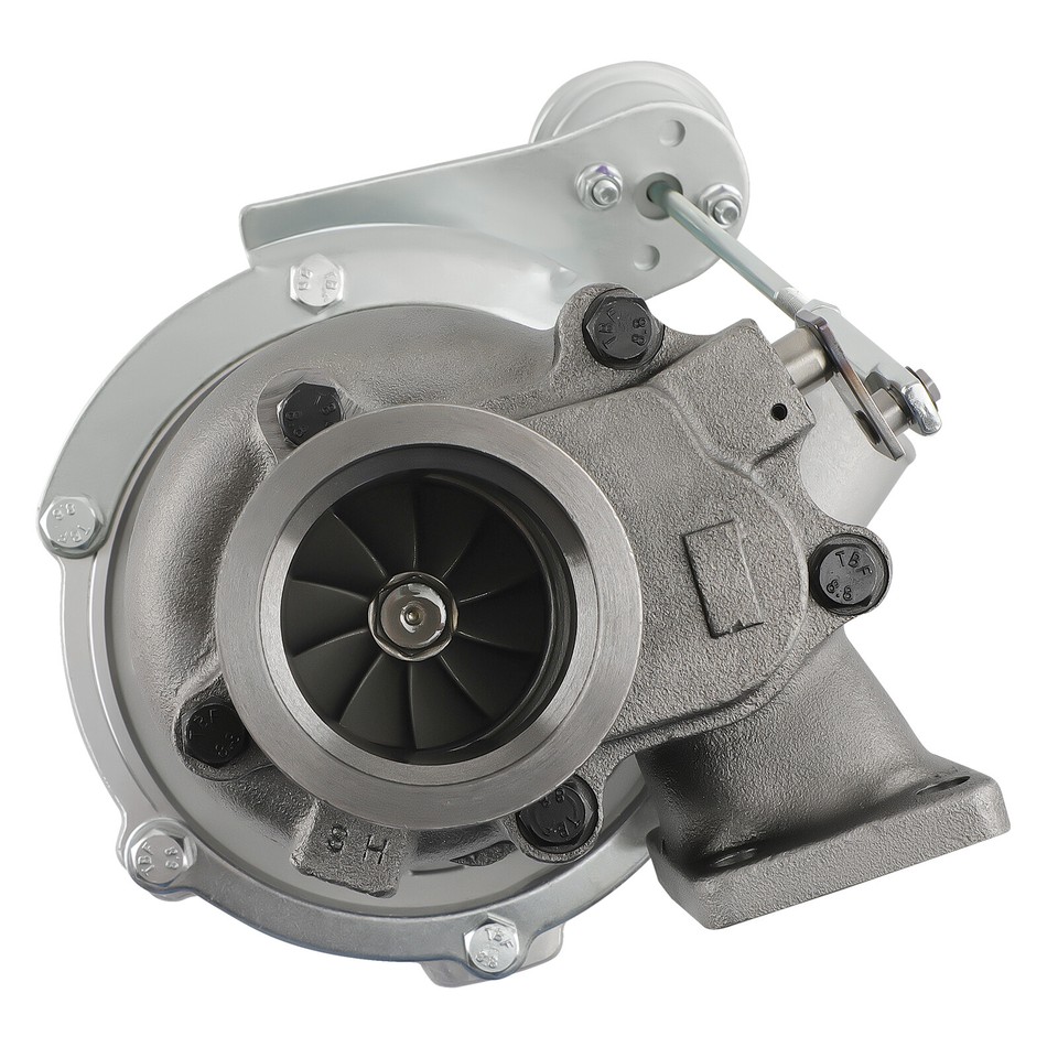 T04e T3 A/r .63 400+hp Stage Boost Turbo Charger+ Oil Line Kit V-band ...