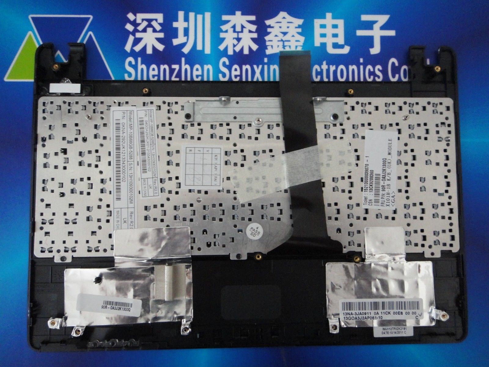 Genuine UK English Keyboard ASUS Eee PC X101H X101CH 04GOA292KUK01-2 ...