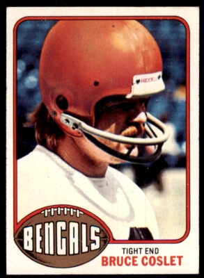 1976 Topps Bruce Coslet Football Card Cincinnati Bengals #369 | eBay