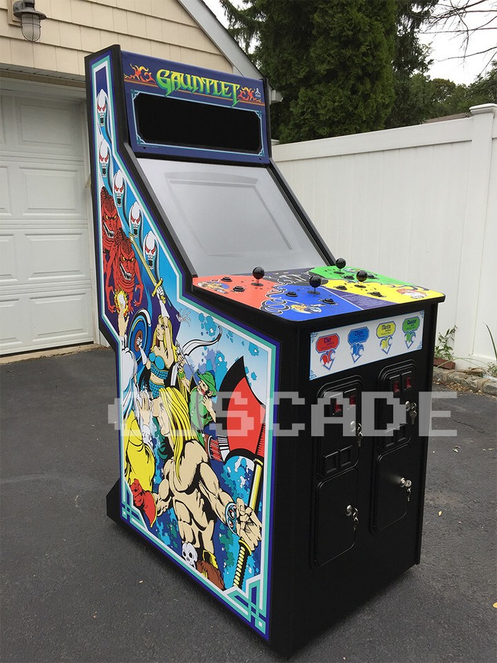 Gauntlet Arcade Machine Atari NEW Full Size Plays many games 4-Player ...