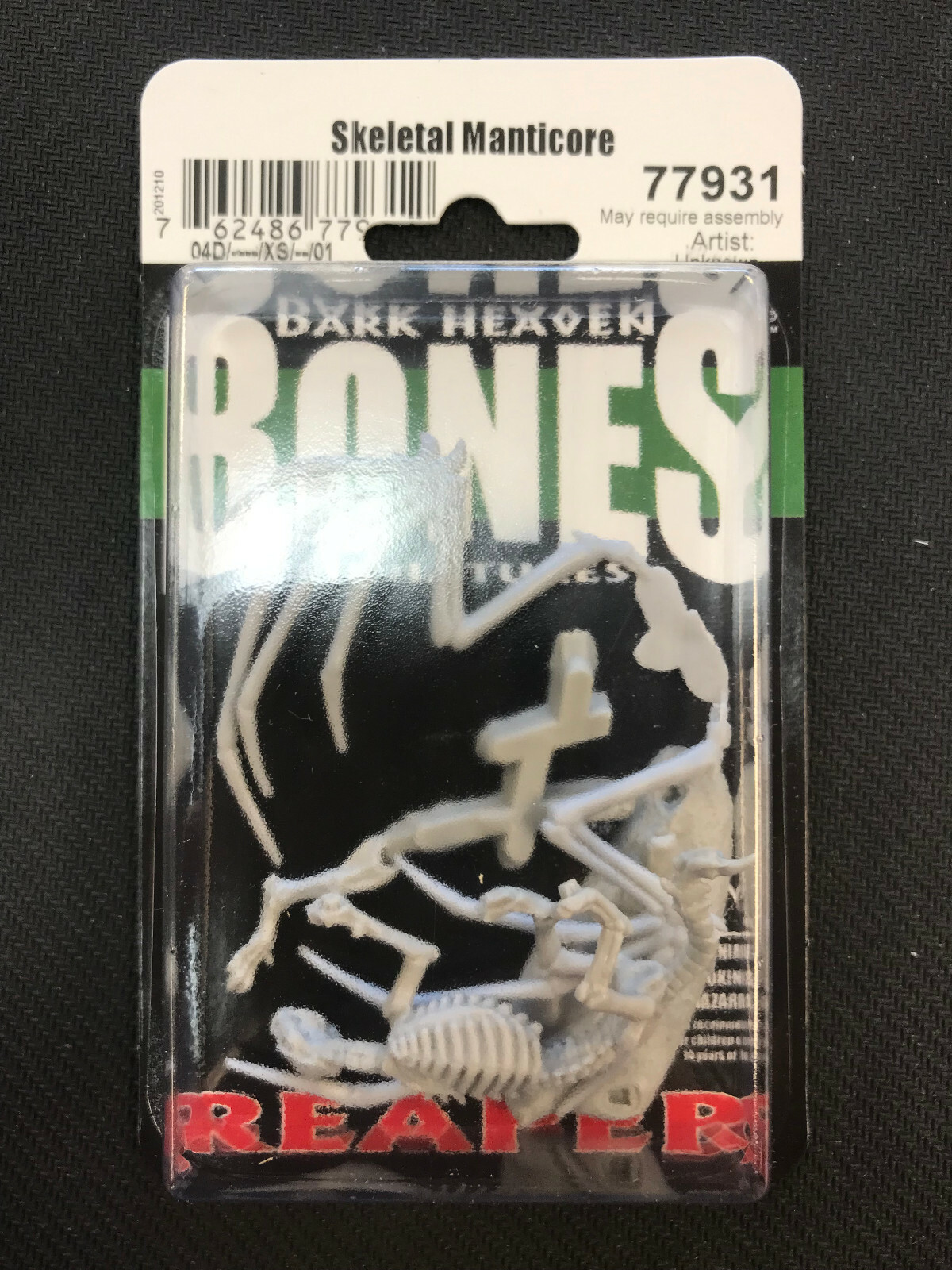 77931 Skeletal Manticore Bones Reaper Miniatures Dungeons and Dragons D ...