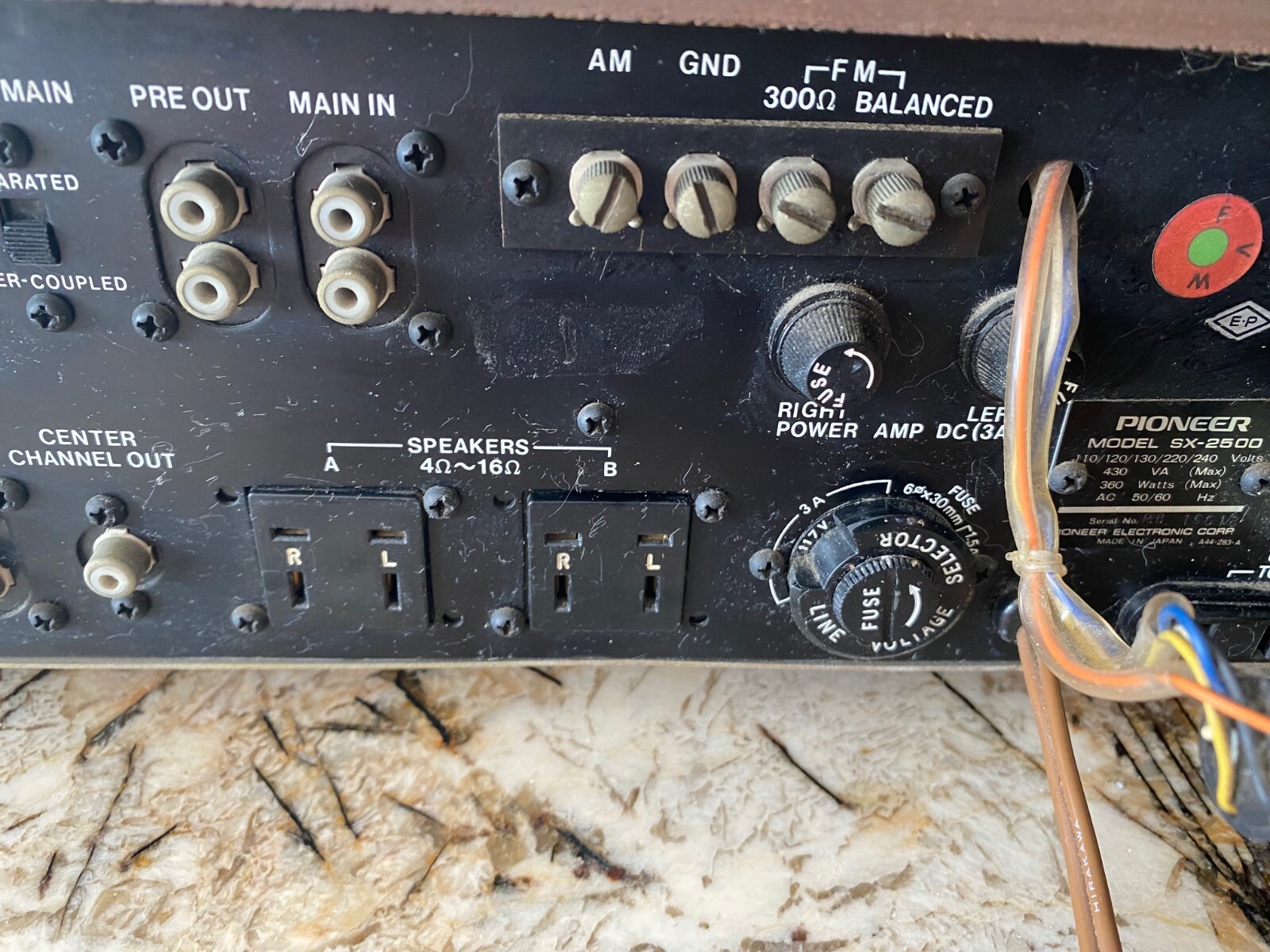 Pioneer SX-2500 Vintage Receiver | eBay